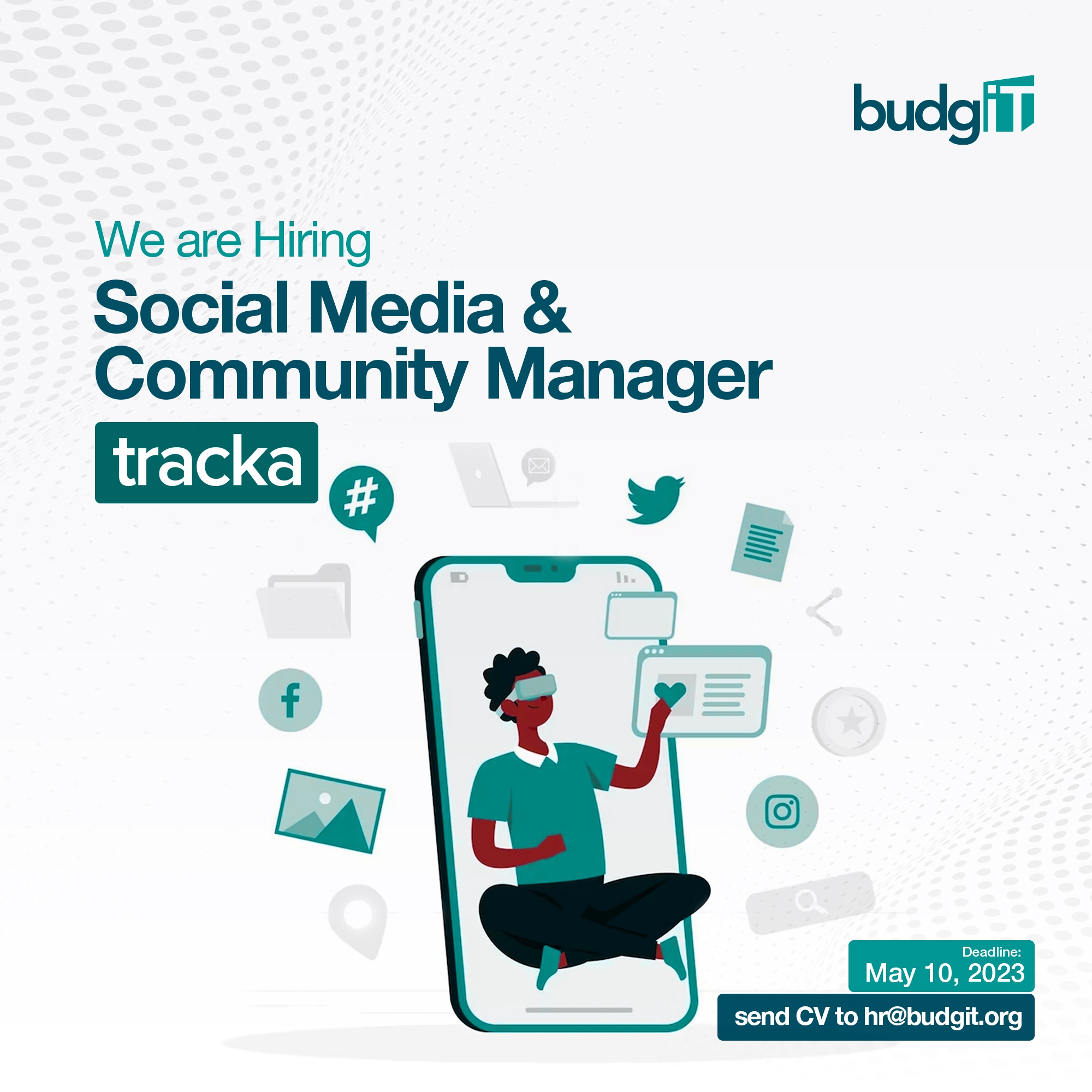 We are Hiring - Social Media and Community Manager - The Budgit Foundation